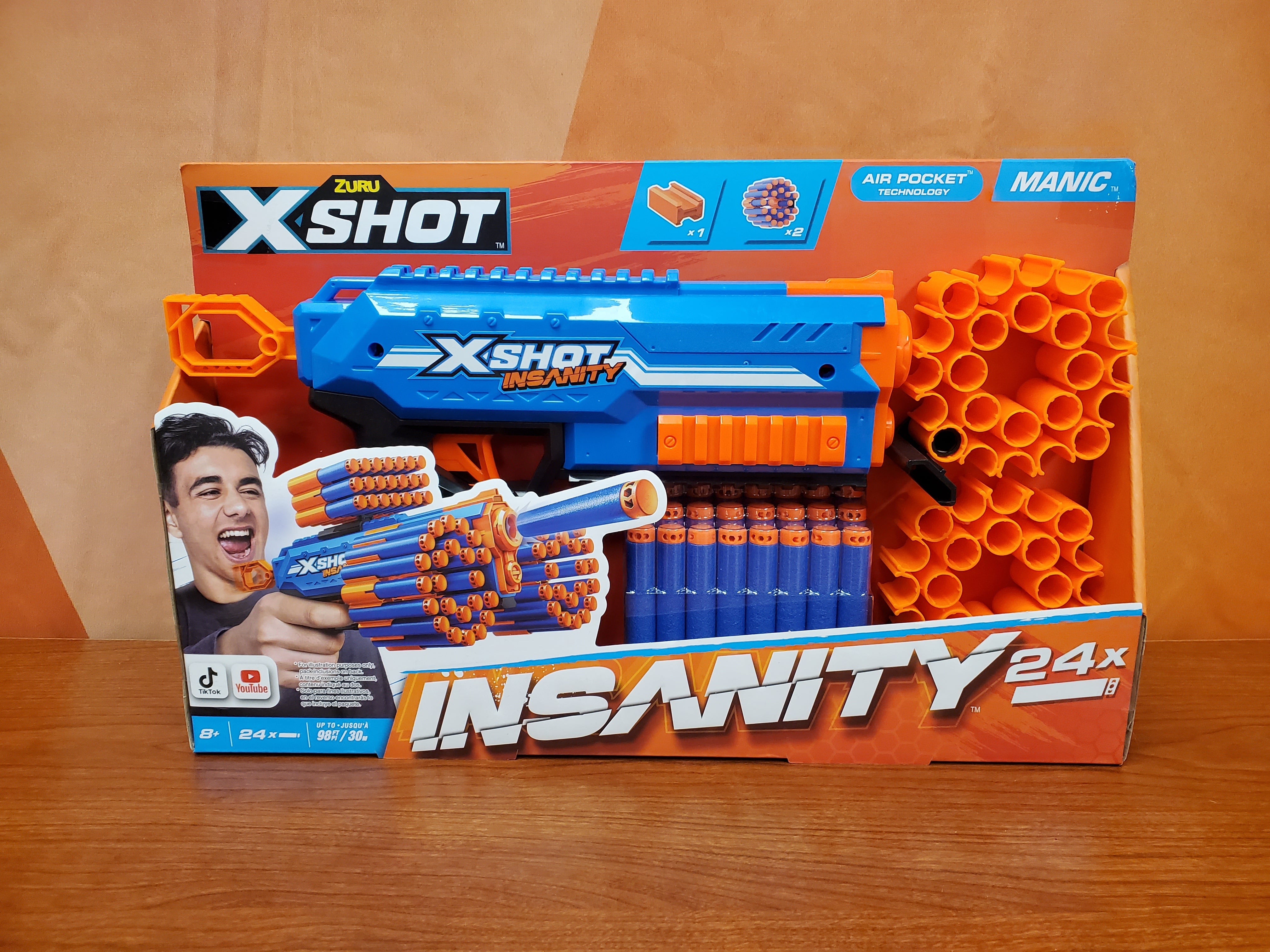 X-Shot Insanity Manic – Blaster Guy
