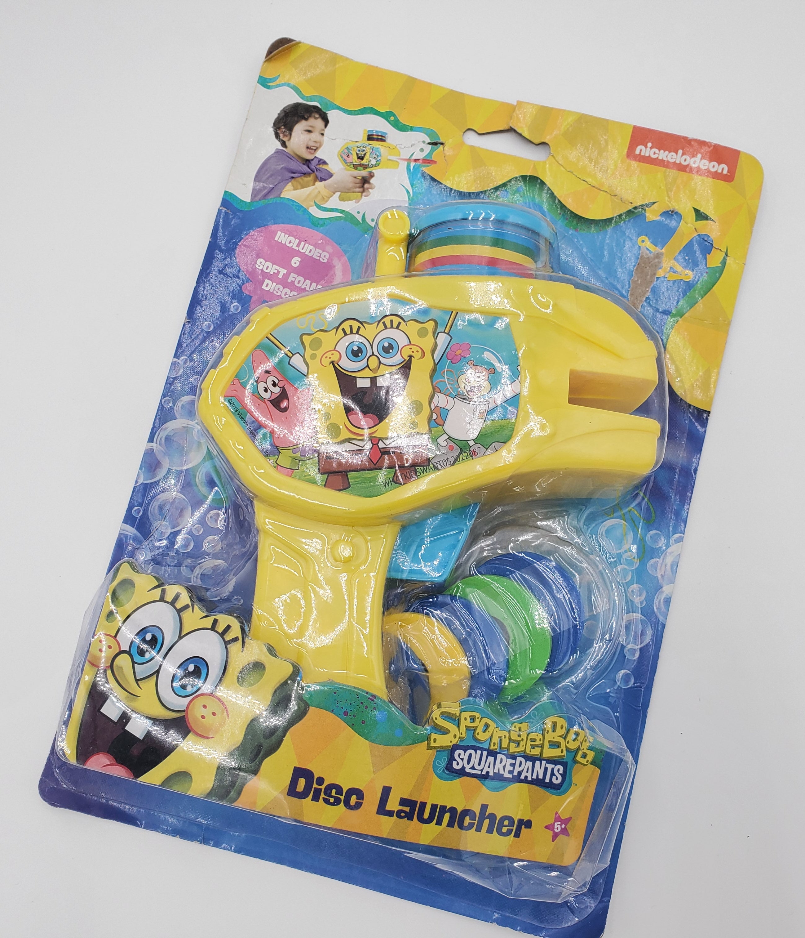 Spongebob Squarepants Disc Launcher – Blaster Guy