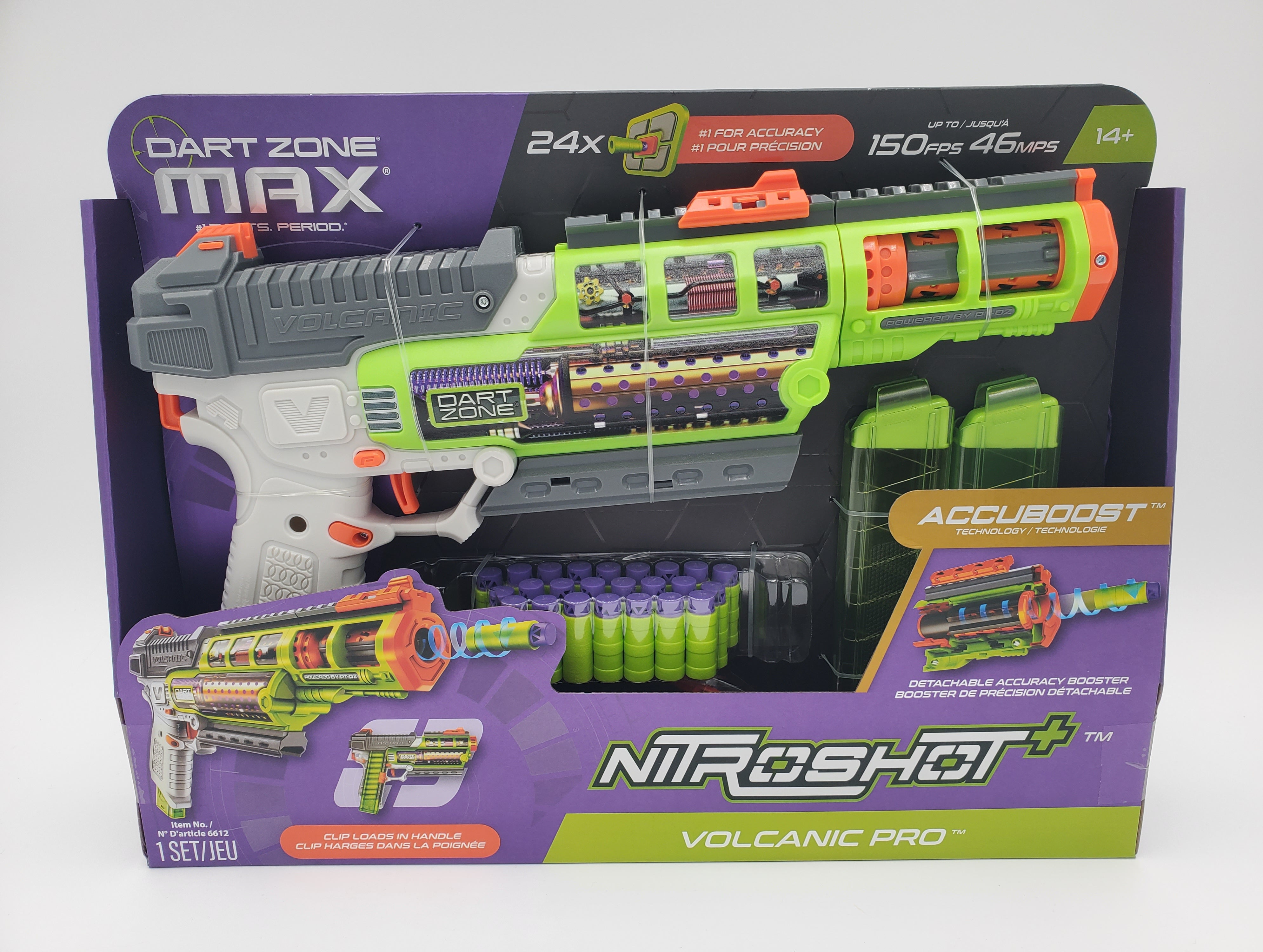 Dart Zone Max Nitroshot+ Volcanic Pro – Blaster Guy