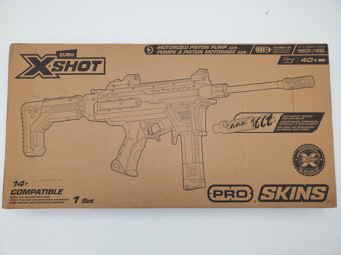 X-Shot Pro Motorized Piston Pump AEB – Blaster Guy