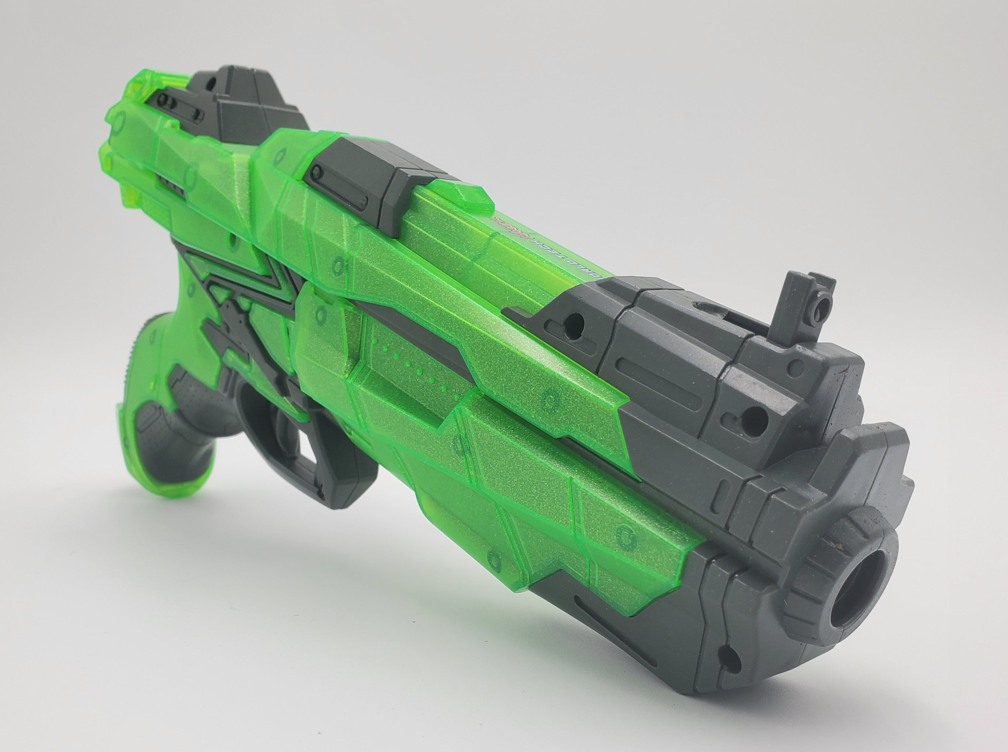 Glow In The Dark Warrior Havoc Spring Pump Action Dart Blaster ...