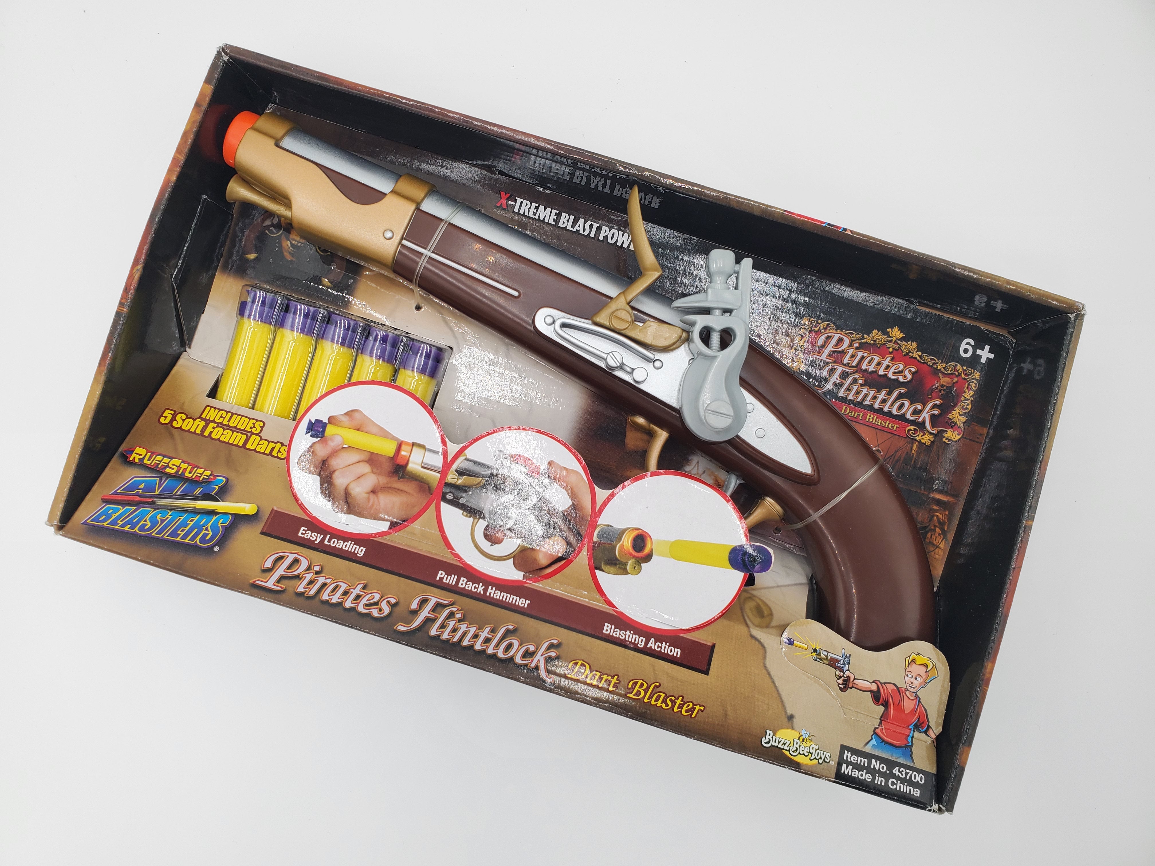 Buzz Bee Pirates Flintlock – Blaster Guy